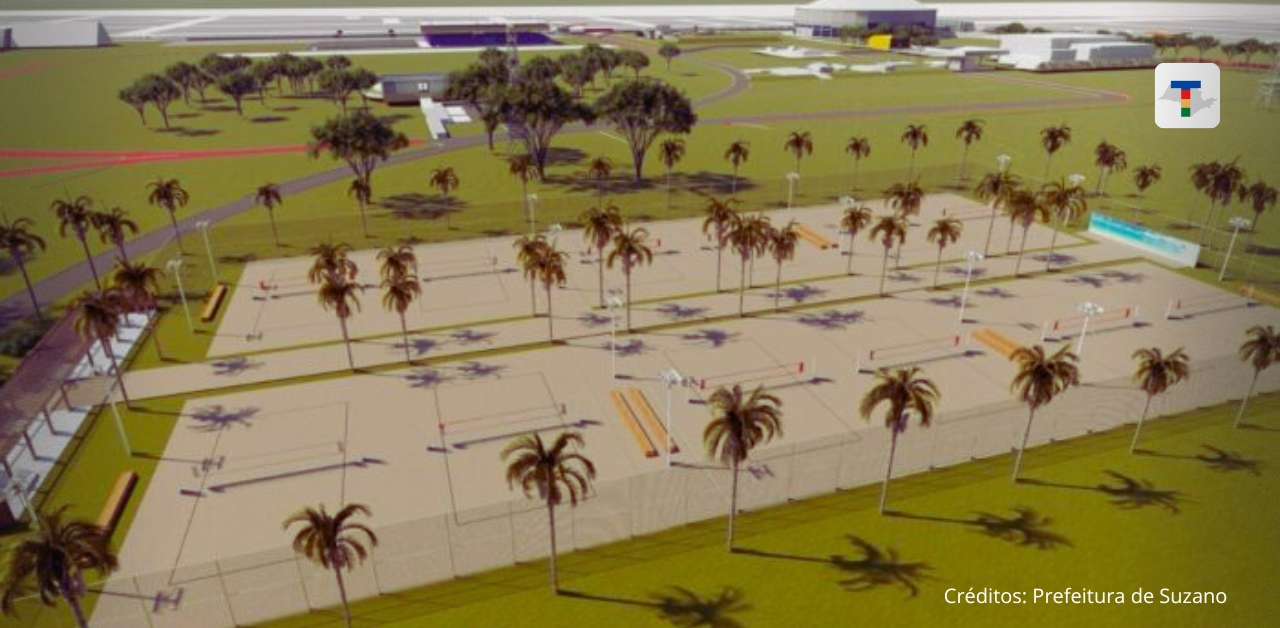 Suzano Inova com Complexo de Esportes de Areia no Parque Municipal Max ...